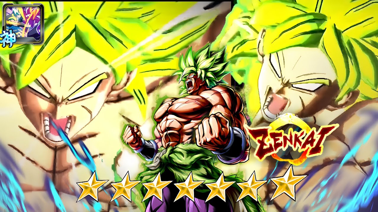SE PARECE A SHREK XD, SHOWCASE A BROLY LF ZENKAI 🦆 - YouTube