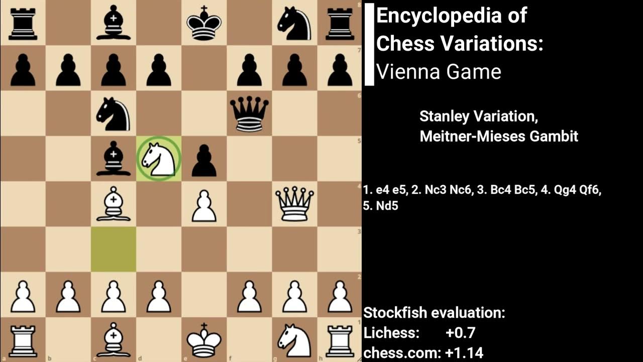 Encyclopedia of Chess Variations: Vienna Game - YouTube