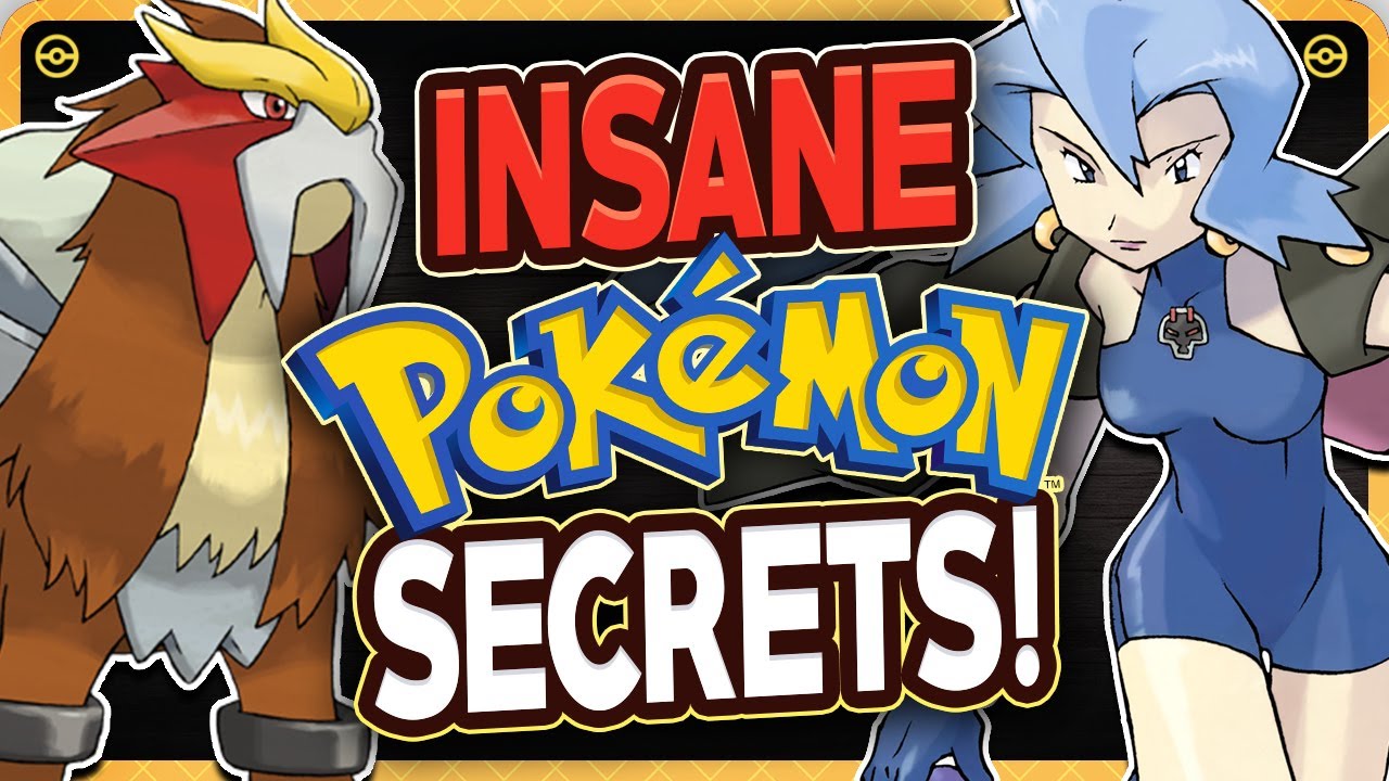25 INSANE Pokémon SECRETS You May Not Know About! - Johto - YouTube