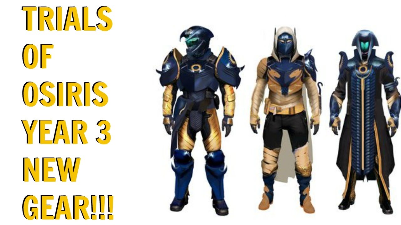Destiny: Trials of Osiris Flawless loot #17 Year 3 - New Rewards ...