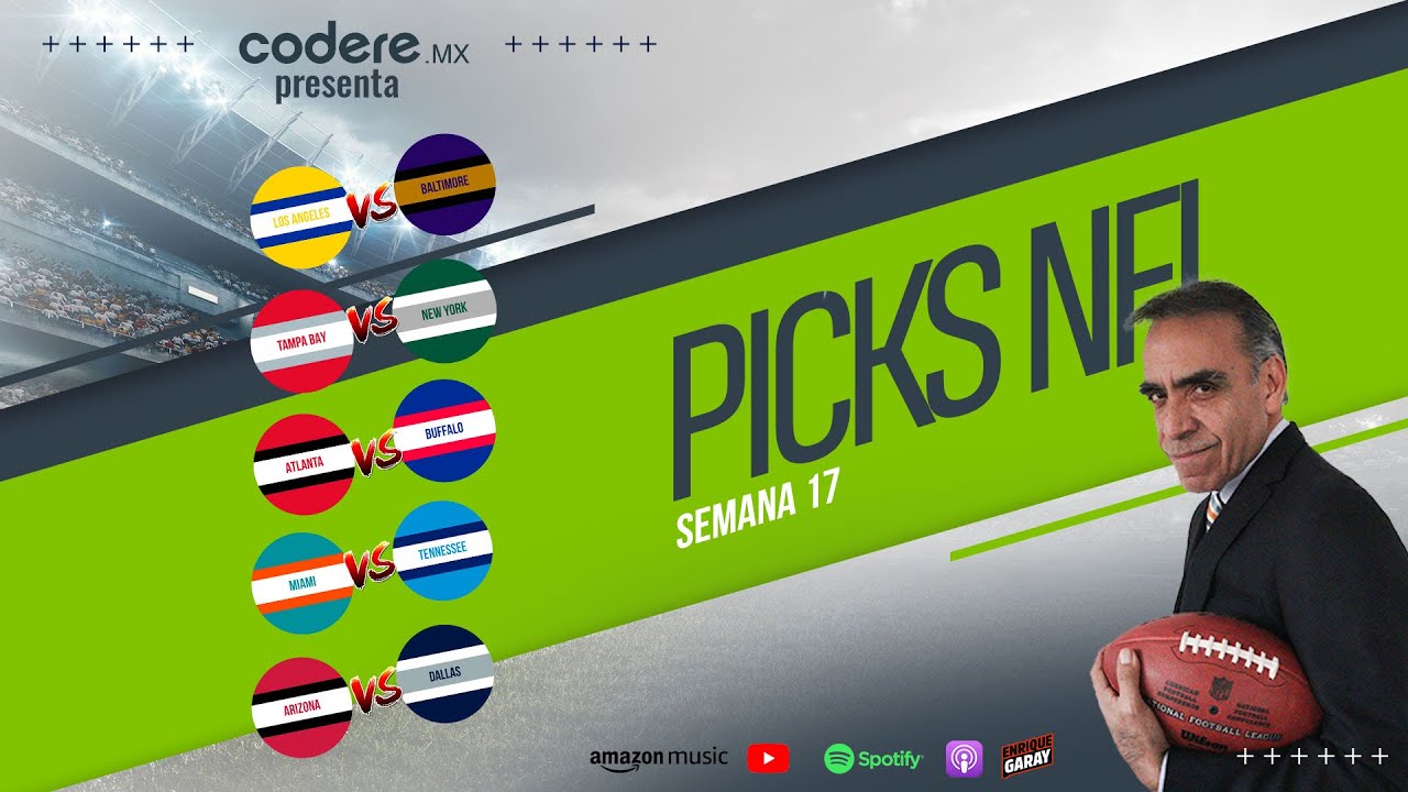 Picks NFL Semana 17 - YouTube
