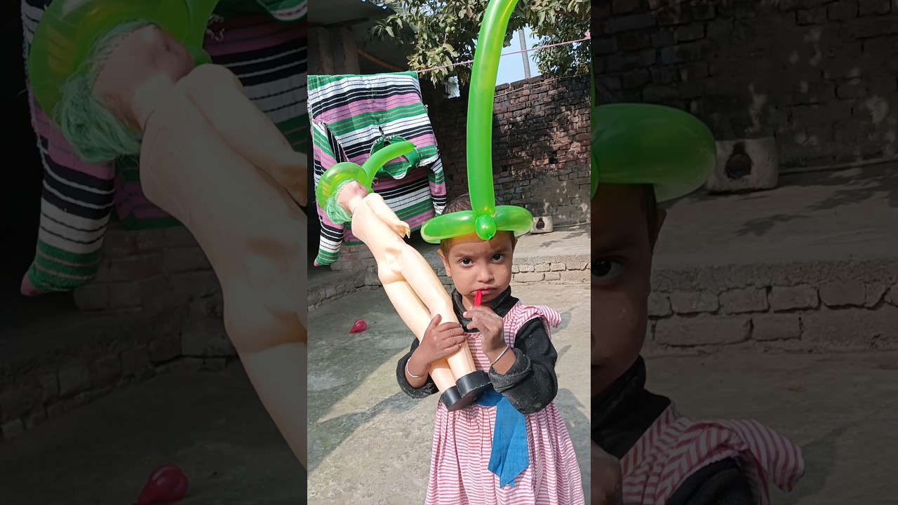 Balloon 🎈 gubbara #balloon #gubbarewala - YouTube