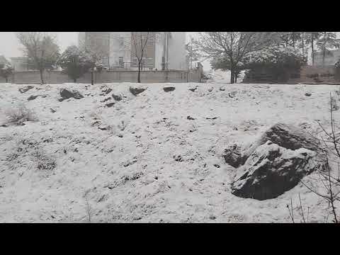 Nevşehir'e lapa lapa kar yağıyor!