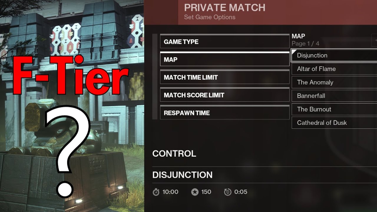 Destiny PvP Map Tier List | Huuuge tips to win more matches | Season 18 ...