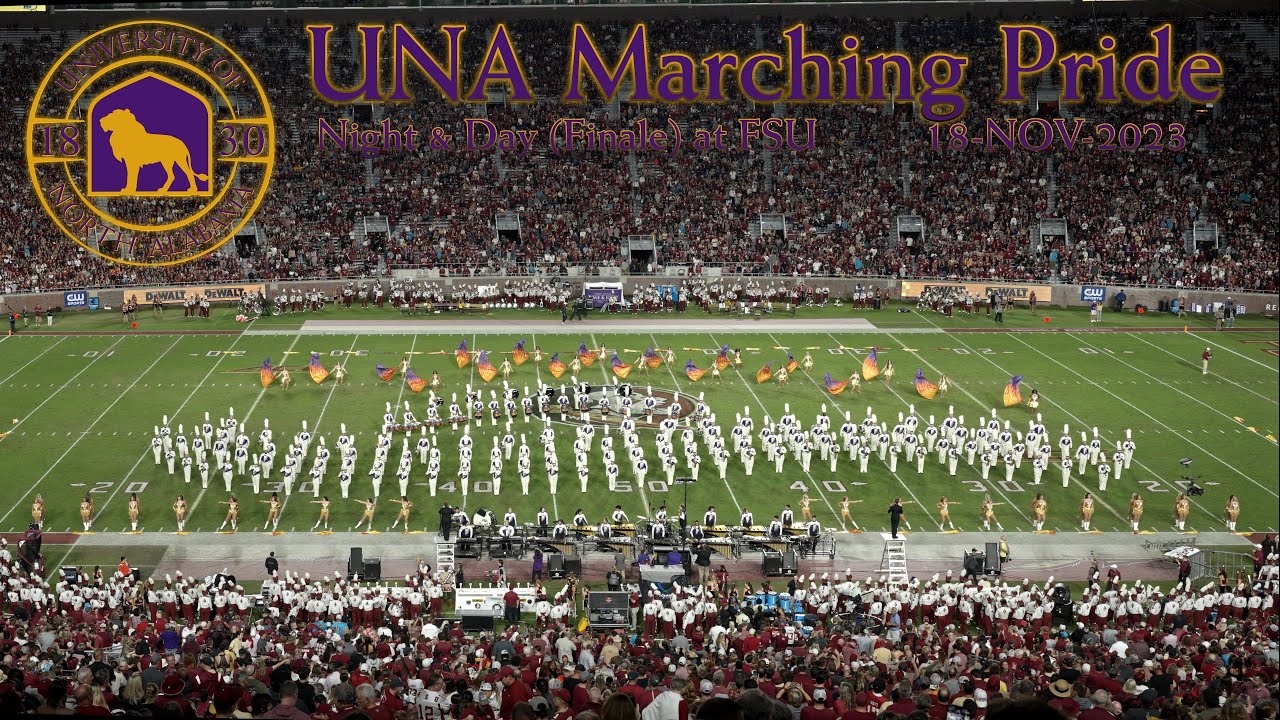 UNA Marching Pride at FSU, Season Finale - YouTube