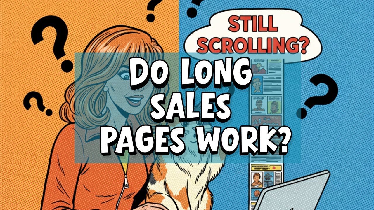 Do Long Sales Pages Work - Let's Find Out - YouTube