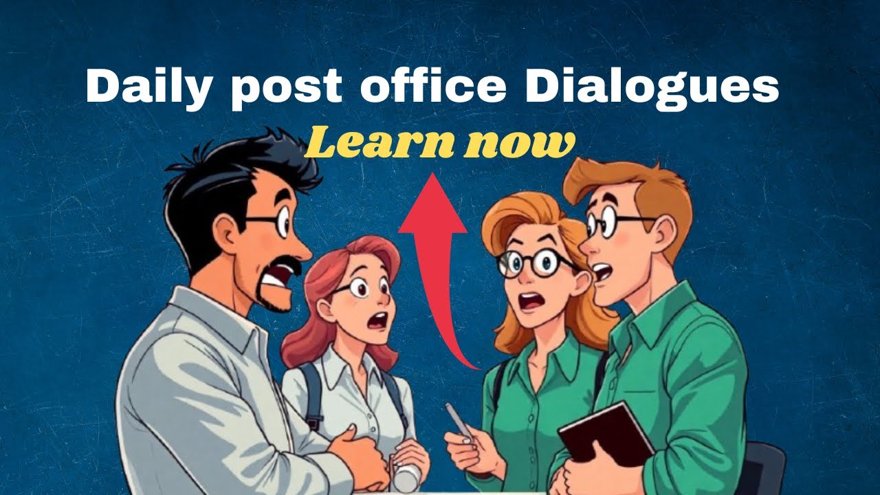 SPEAK ENGLISH DAILY : post office conversations UNLOCKED_ Practice ...