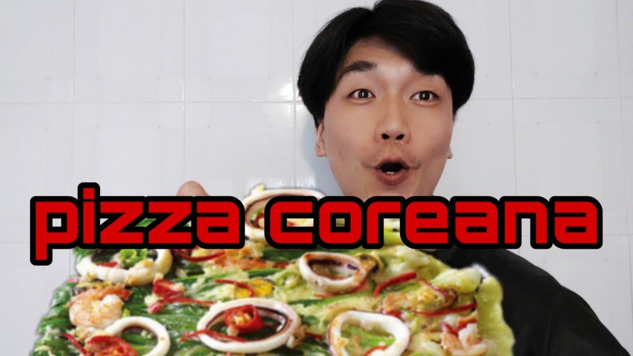 facciamo la PIZZA COREANA AI FRUTTI DI MARE / HAEMUL PAJEON / KOREAN ...