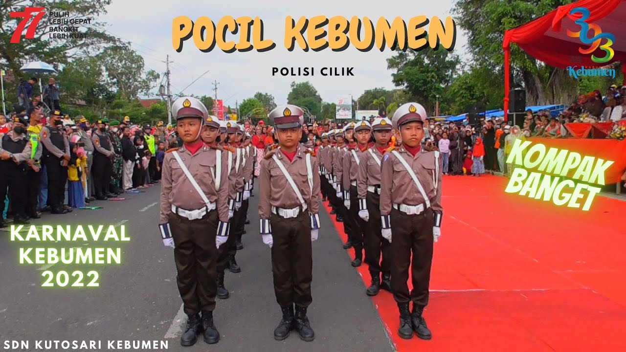 Penampilan Memukau POCIL (Polisi Cilik) Didikan POLRES KEBUMEN Tampil ...