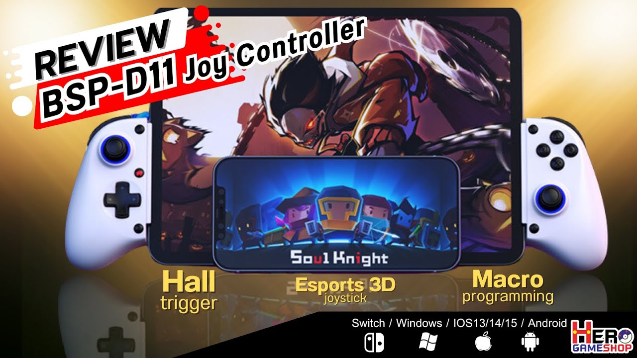 Review l BSP-D11 ต่อได้ทุกเครื่อง จอย ios / Android / PC / Nintendo ...