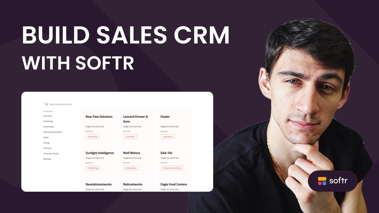 How to Build a Sales CRM in Softr (+ Free Template) - YouTube