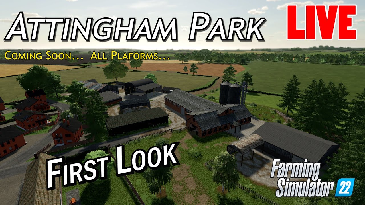 Attingham Park - First Look - Farming Simulator 22 - YouTube