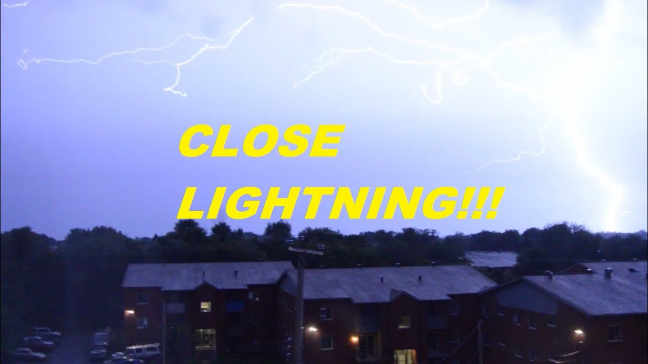 Loudest Thunder Crash I EVER HEARD - YouTube
