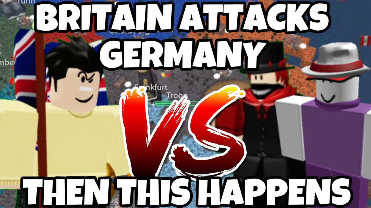 BRITAIN INVADES GERMANY in NRR, but then this happens… | Roblox NRR ...