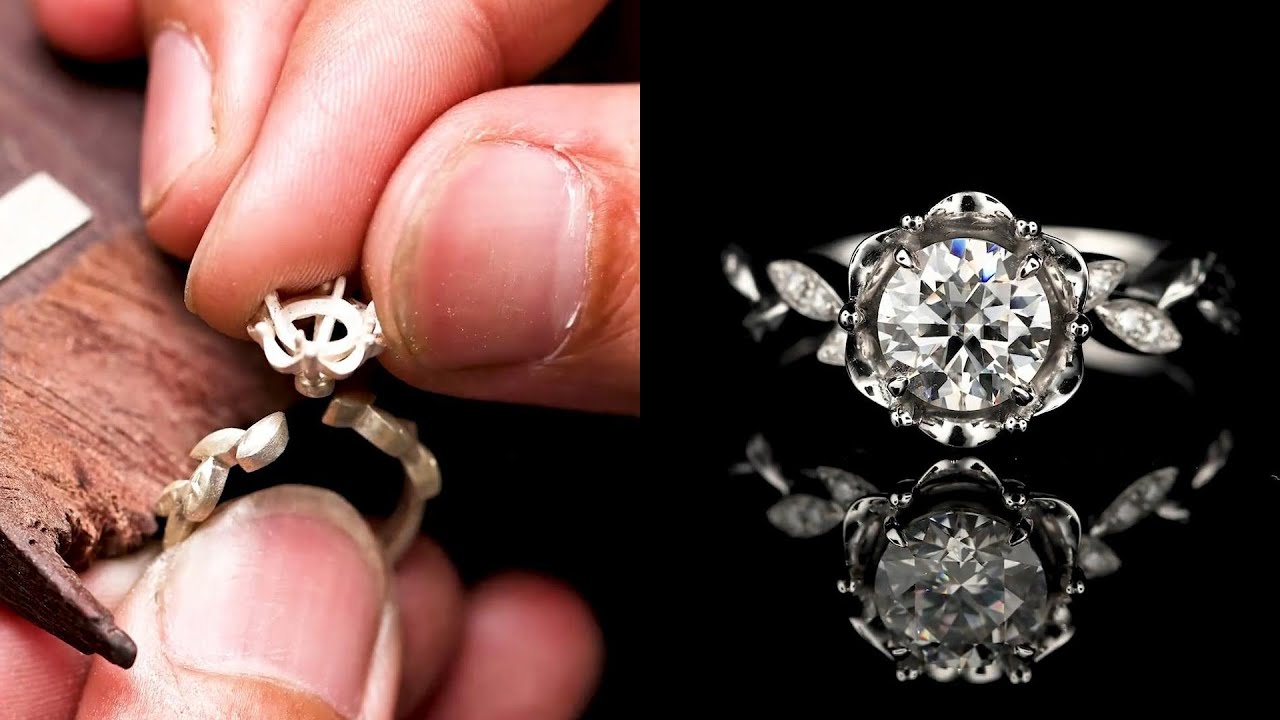 How to Make an Engagement Ring for Your Client - YouTube