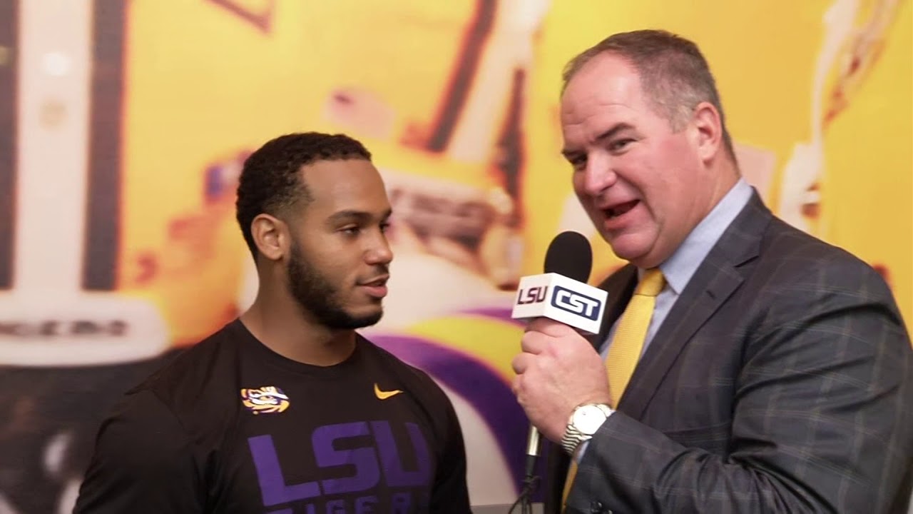 9-29 LSU Postgame - Ronnie Rantz with Nick Brossette - YouTube