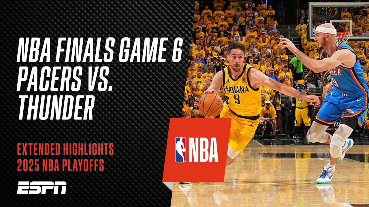 NBA Finals Game 6 Highlights – Indiana #Pacers vs. Oklahoma City # ...