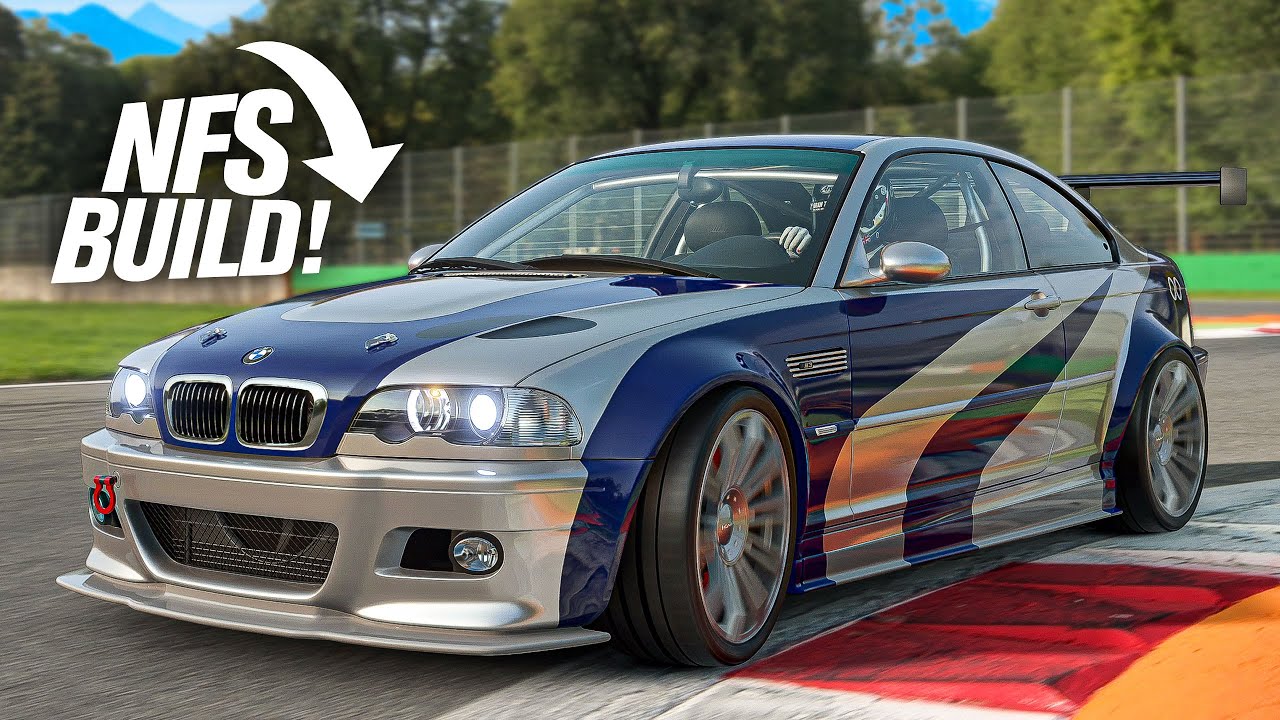 Building the NFS BMW M3 GTR in Gran Turismo 7! - YouTube