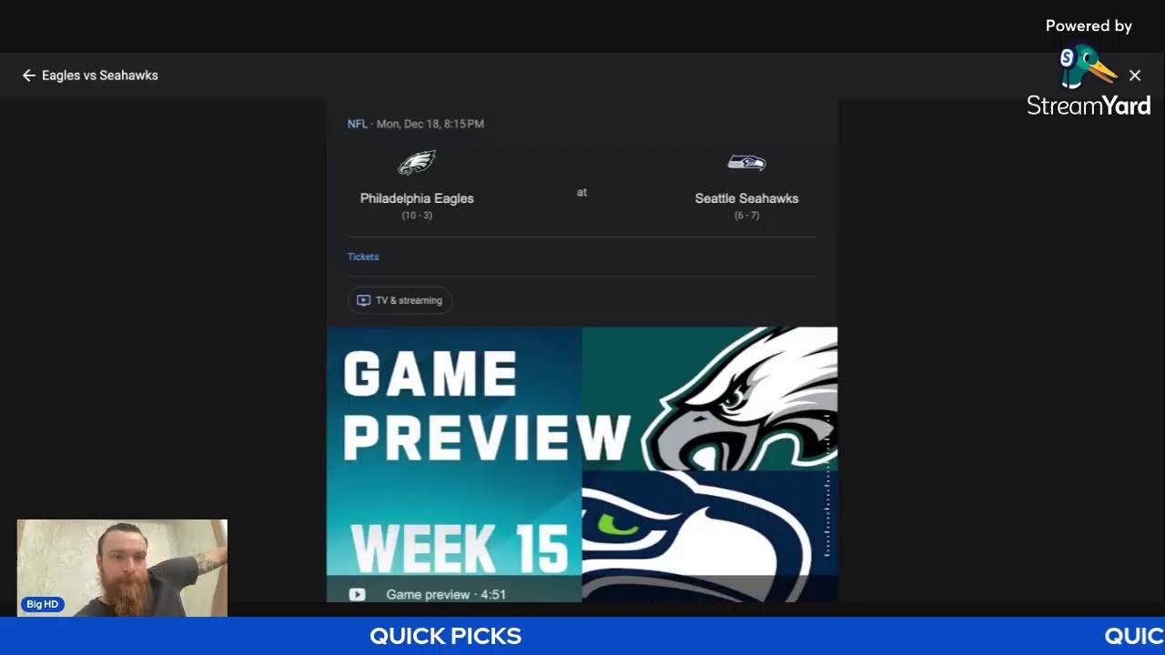 NFL Week 15 Kickoff Show *LIVE* - YouTube