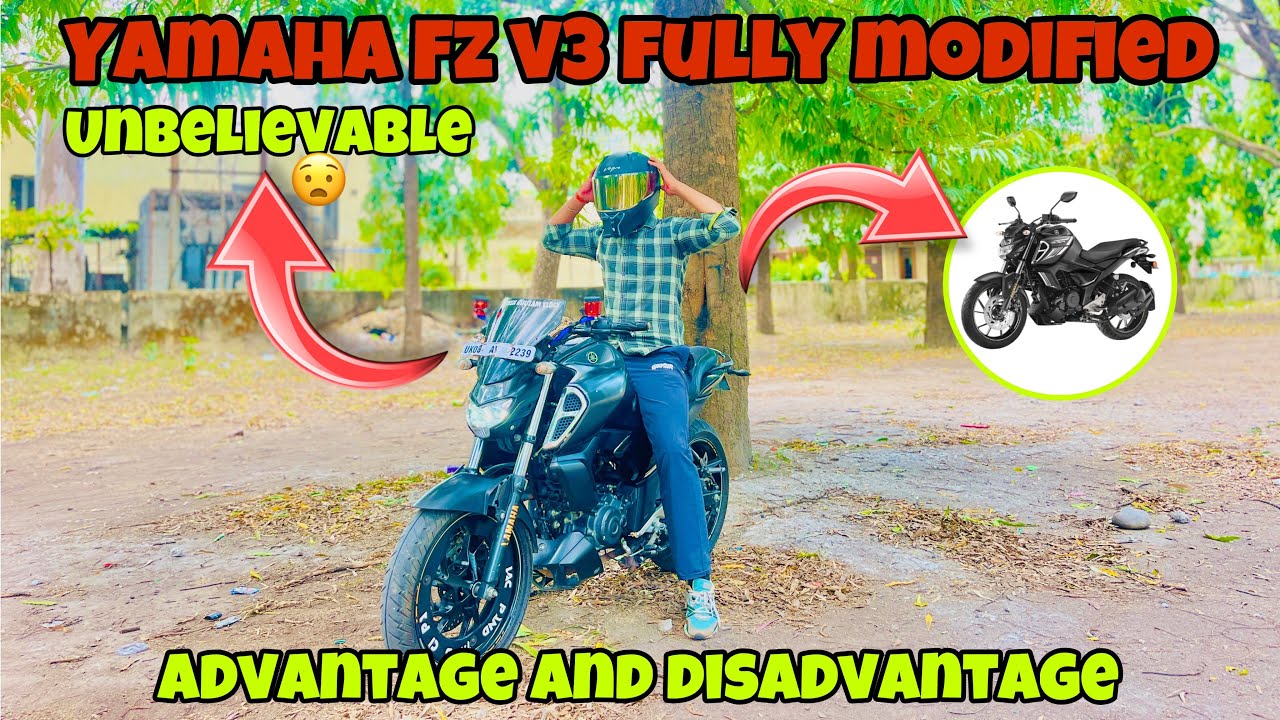 Yamaha Fz V3 performance ️//advantage and disadvantage// 😻fully ...