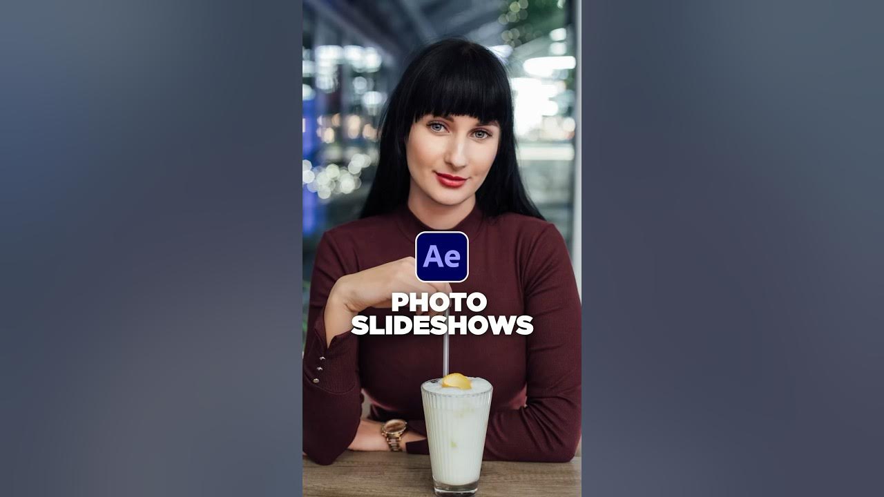 Create Fast Photo Slideshows in After Effects #tutorial - YouTube