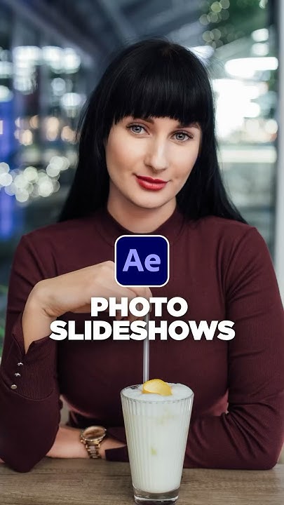 Create Fast Photo Slideshows in After Effects #tutorial - YouTube