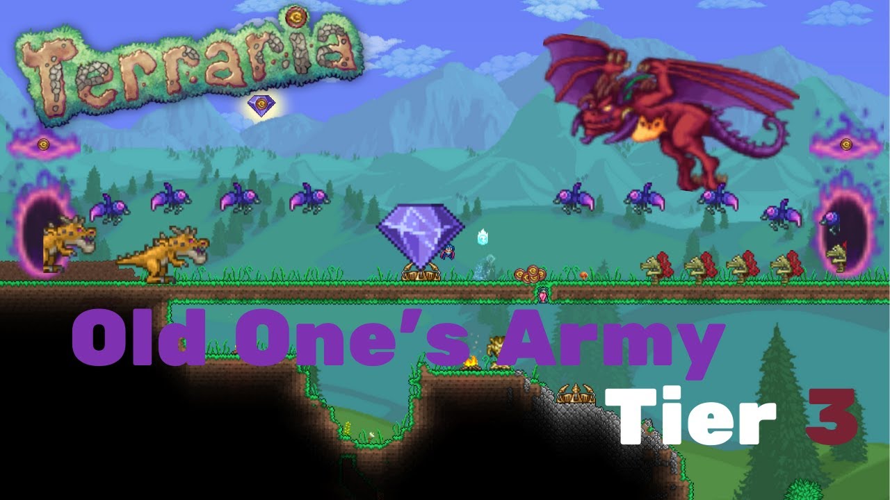 Terraria Old One's Army tier 3 - YouTube