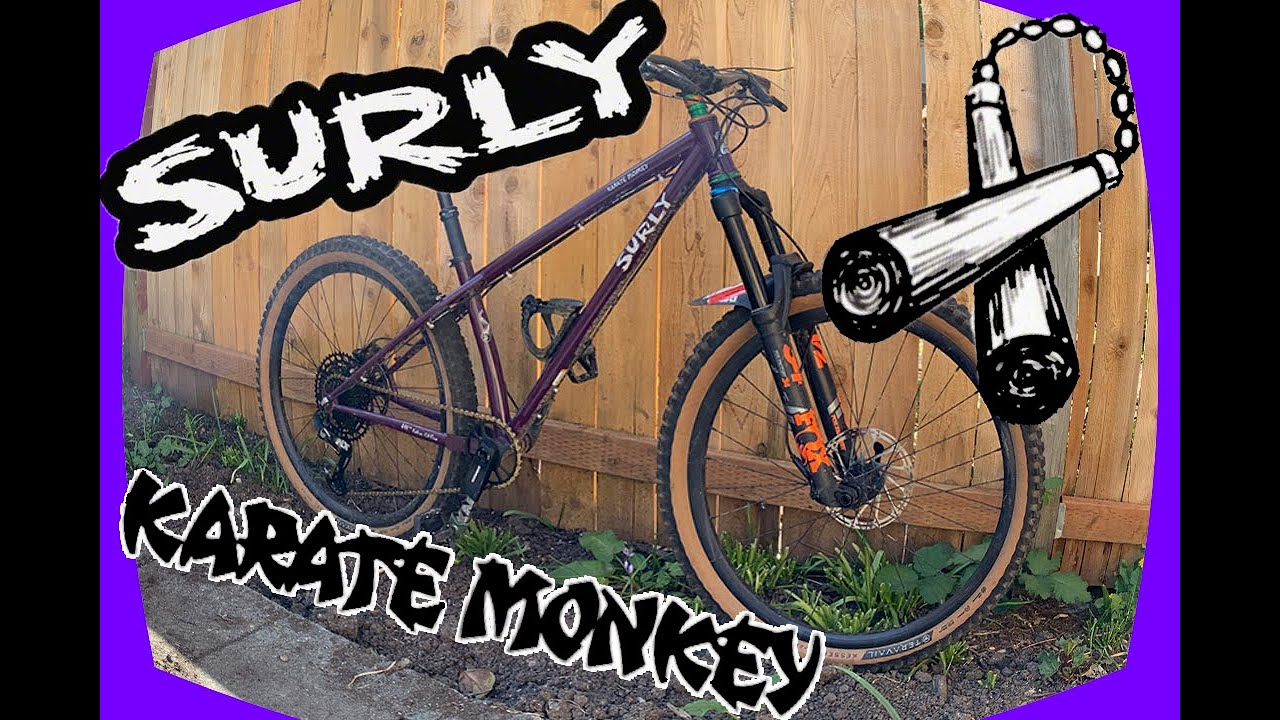 Surly Karate Monkey Bike Build!!! - YouTube