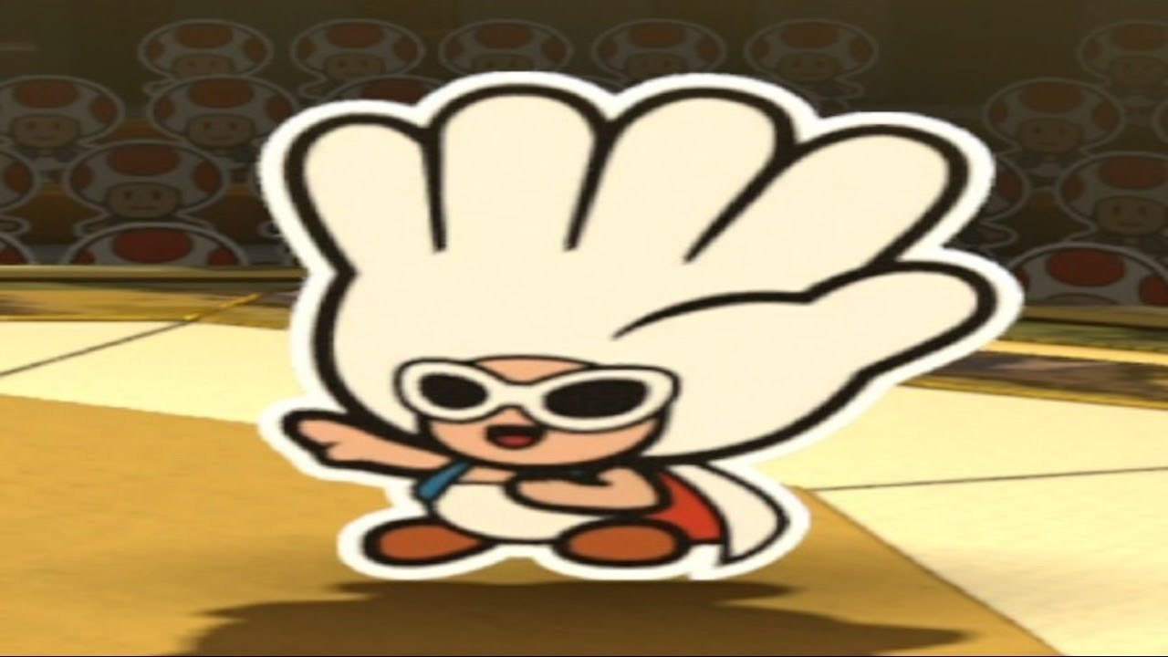 I continue my way to be the roshambo master in Paper mario color splash ...