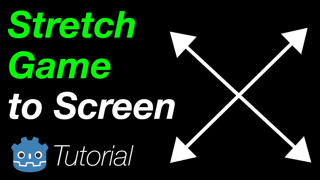 How to Automatically Stretch Your Game to Full Screen in Godot - YouTube