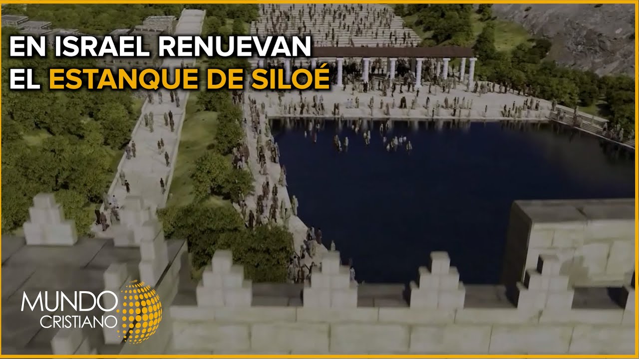 Descubren el estanque de Siloé donde Jesús sano a un ciego - YouTube