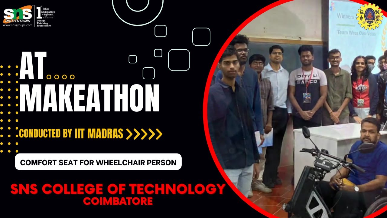 IIT Hackathon | SNS College of Technology | SNS Institutions, Coimbatore - YouTube