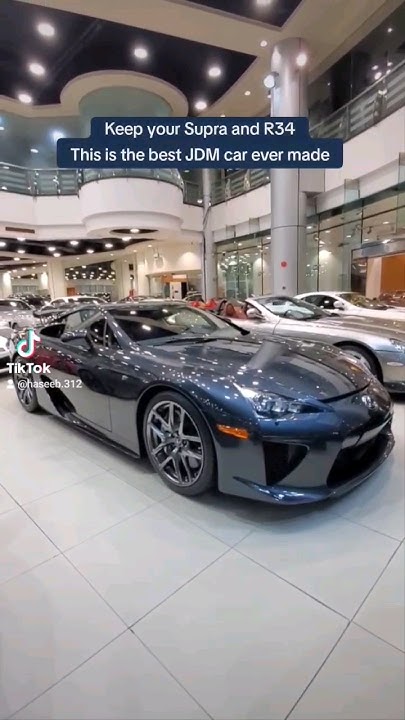 Lexus LFA. I'll take it over Toyota Supra or Nissan GTR R34 Skyline any day - YouTube