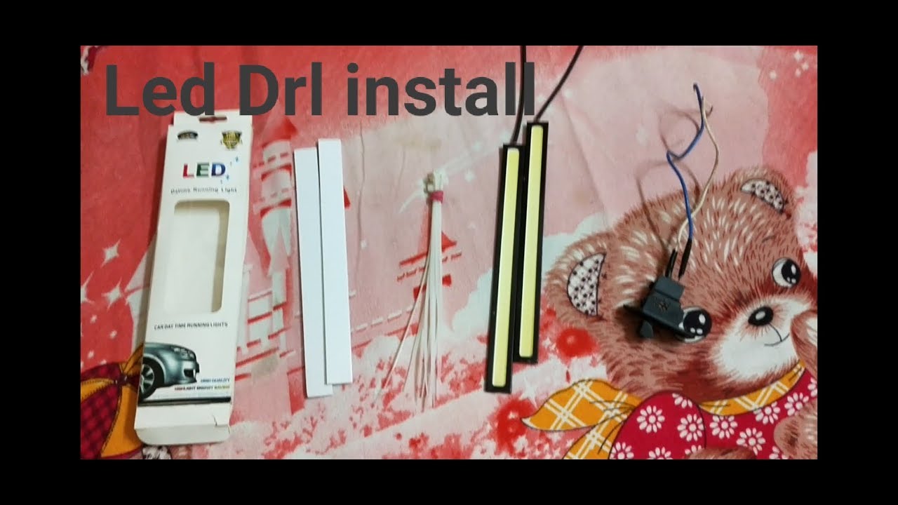 Tvs Jupiter Classic led drl installation - YouTube