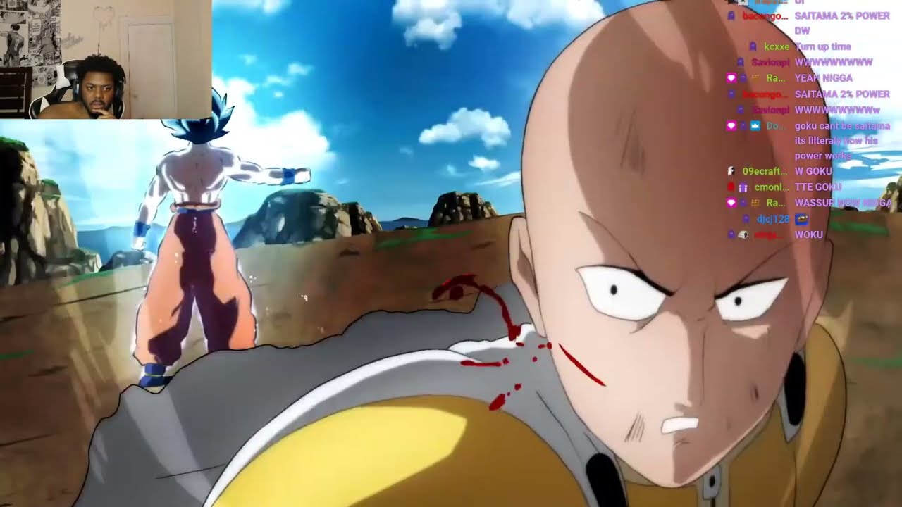 GOKU VS SAITAMA Part 3 REACTION I Fan Animation I One Punch Man Vs Dbz ...