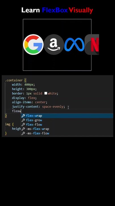 CSS FlexBox Visually Explained! | CSS | #new#ytshorts#css#csstutorial# ...
