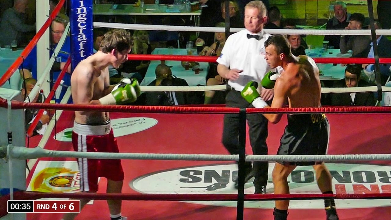 Ben Butler vs Scott Hillman - Full Boxing Fight - YouTube