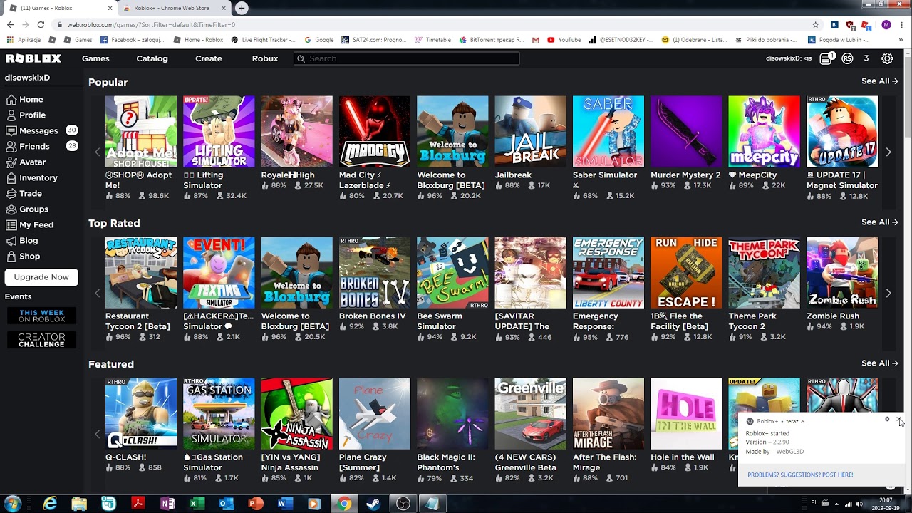 Jak mieć admin control panel w roblox za free - YouTube