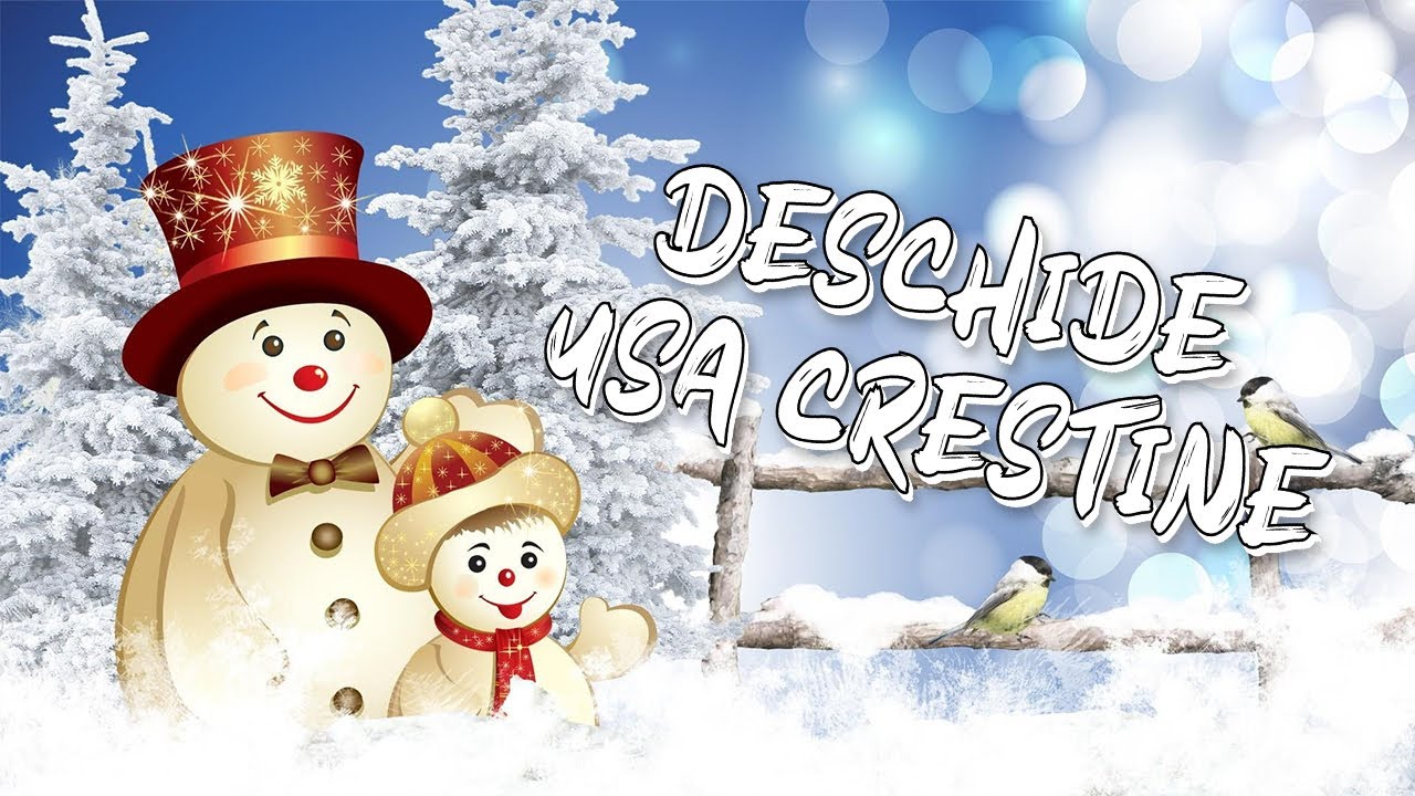 🎄Colaj colinde 2023 🔔Deschide usa crestine - YouTube