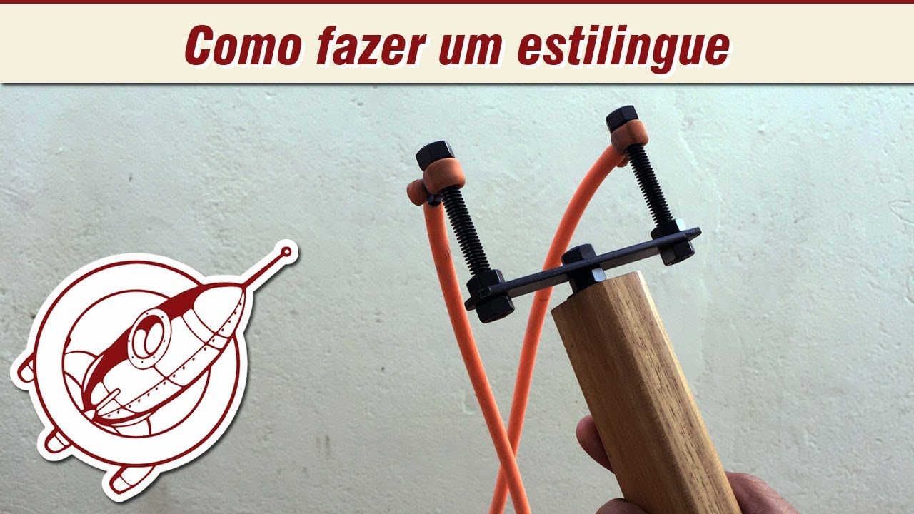 Como fazer um estilingue e se divertir (atiradeira, baladeira, bodoque ...