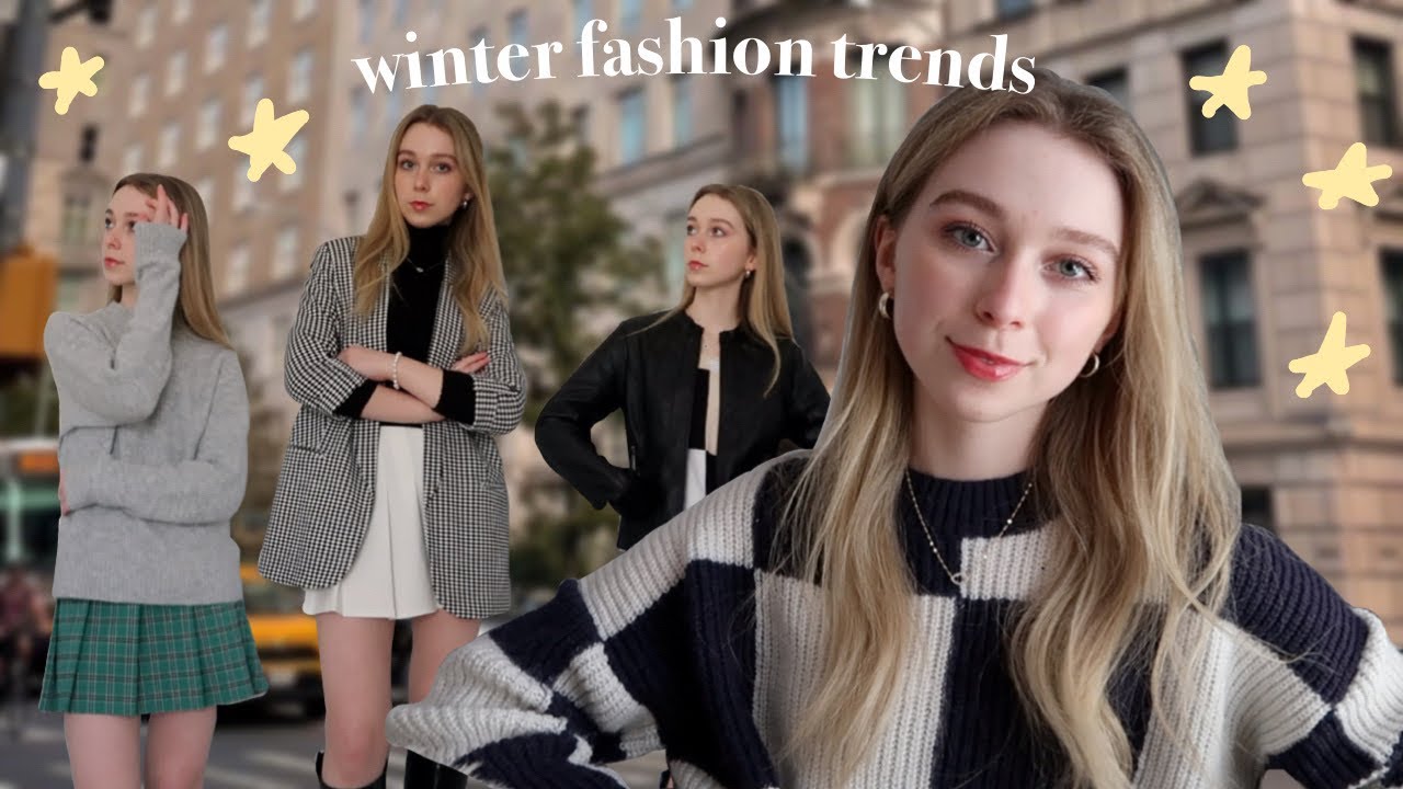 styling my favorite winter fashion trends | part 2 - YouTube