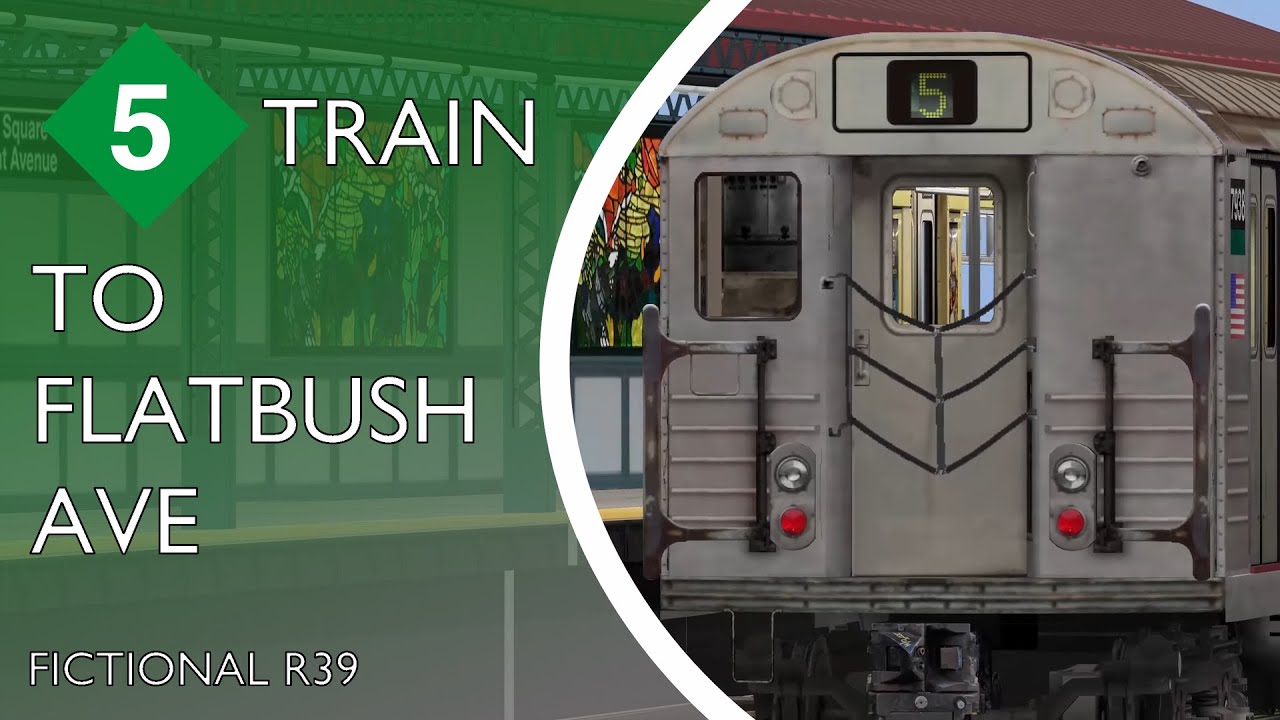 Openbve: (5) Express Train to Flatbush Avenue (Fictional R39) - YouTube