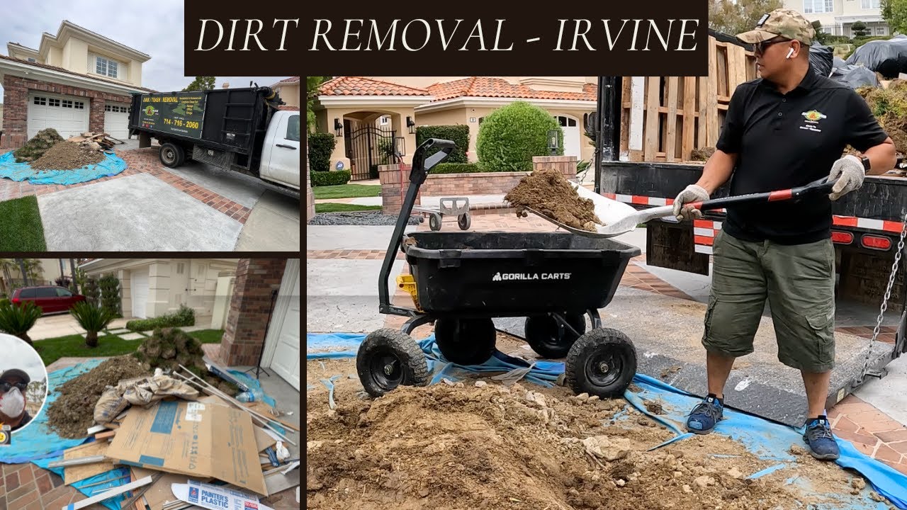 Ep. 66 Dirt Removal in Irvine, CA. - YouTube