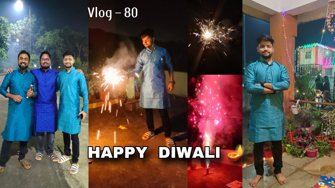 Diwali Celebration with Friends 🎇 Vlog - 80 Alok Panda Vlogs - YouTube