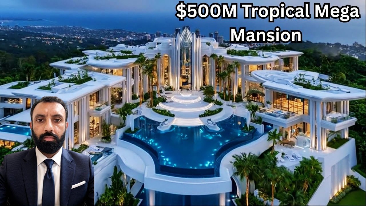 Inside the Secret $500M Tropical Mega Mansion | Nature, Design & Power ...
