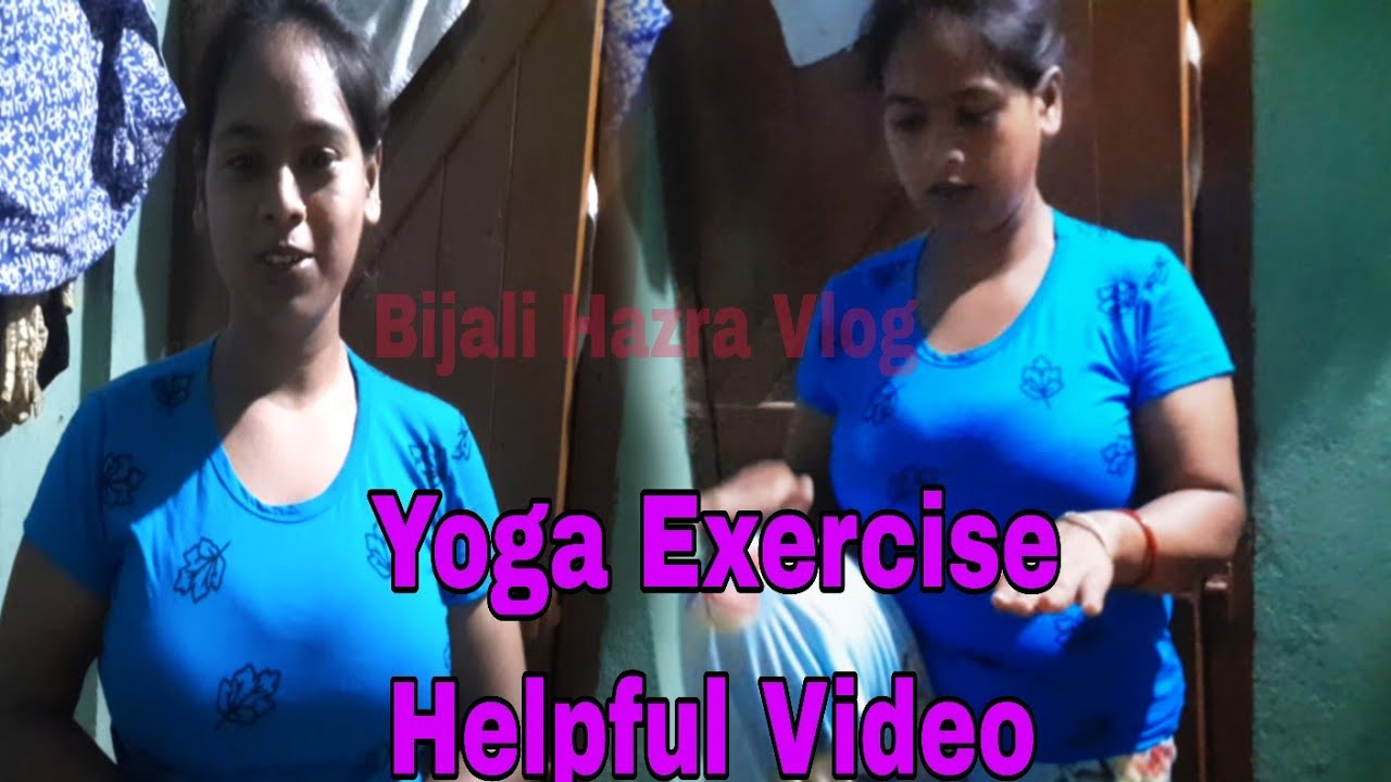 Full Body Yoga Exercise Video 🏡 At Home 🧘‍♂️ 🧘‍♀️ Bengali Yoga Vlog - YouTube
