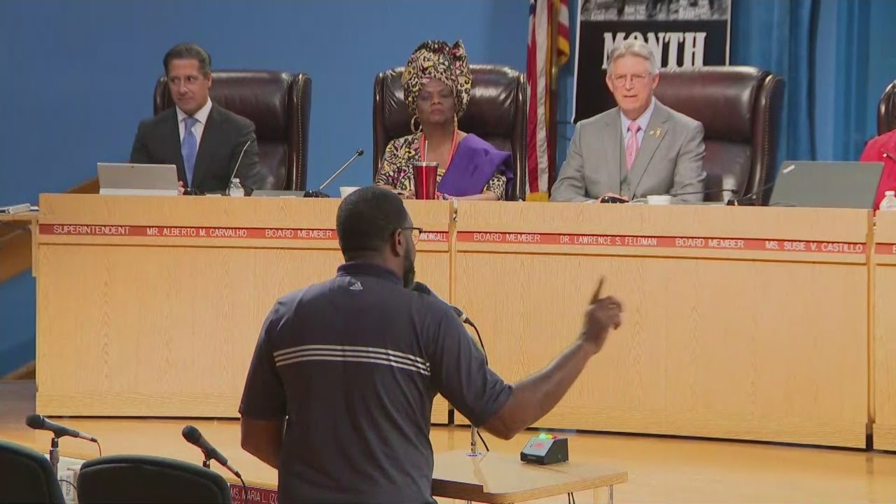 Luther Campbell Speaks At Emergency School Board Meeting - YouTube