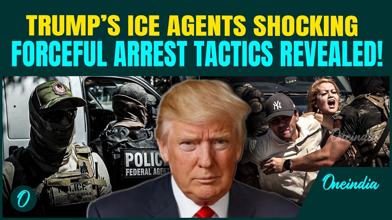 US: Trump's MASKED ICE Agents Terrorise Public: Inside ICE Terrifying ...