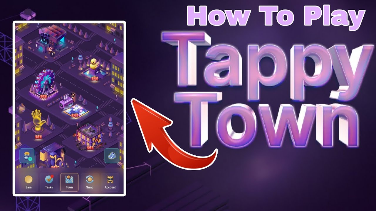 Tapswap Big Update | How To Play and Upgrade Your Tappy Town In Tapswap ...