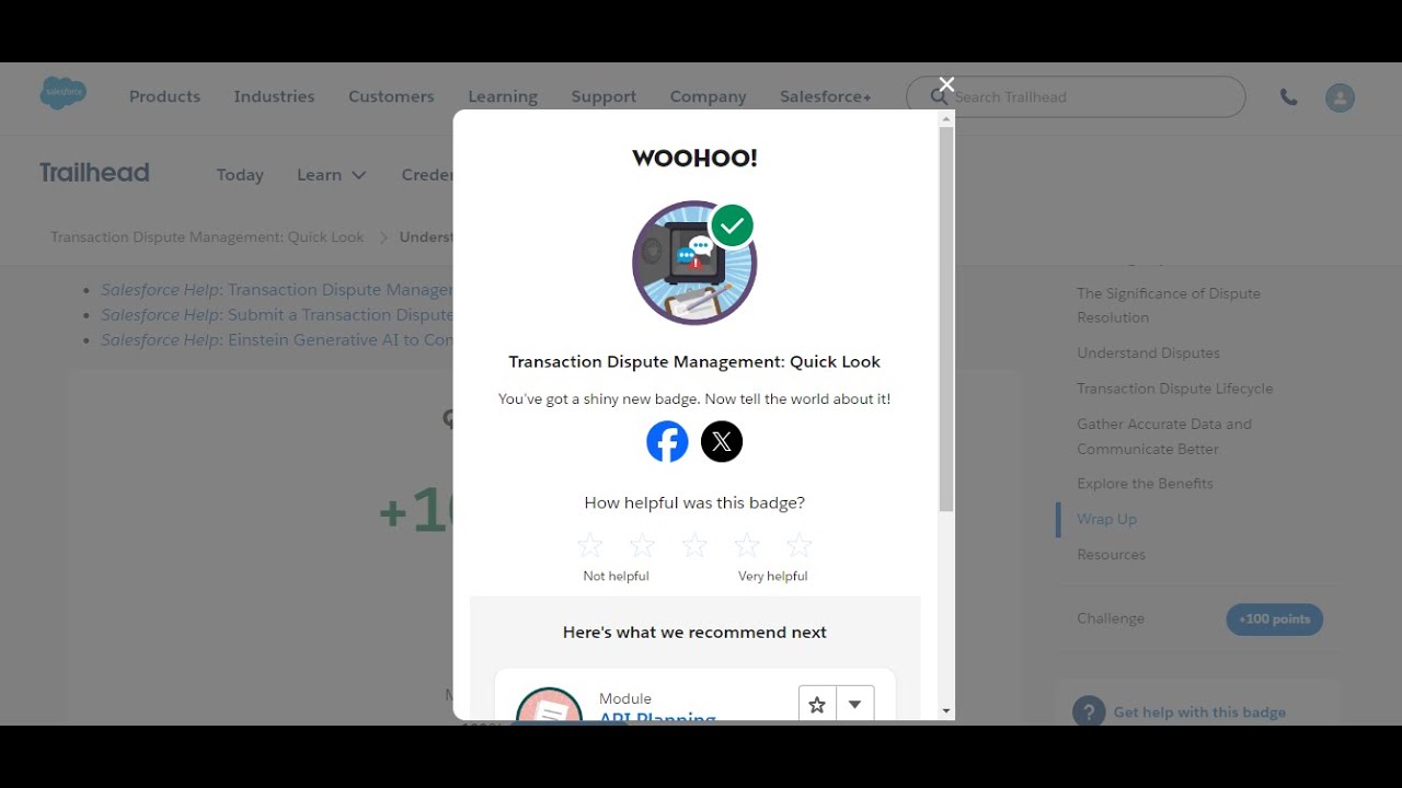 Transaction Dispute Management: Quick Look | Trailhead Salesforce #2024 ...